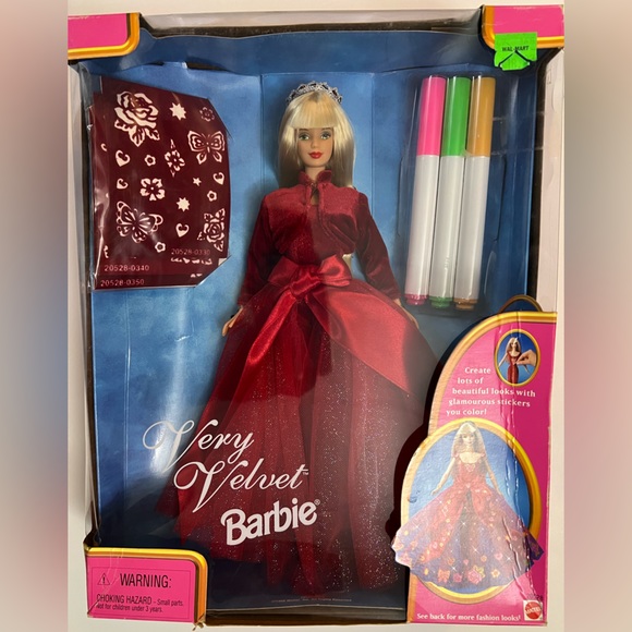 Barbie | Toys | Vintage New In Box Very Velvet Barbie | Poshmark